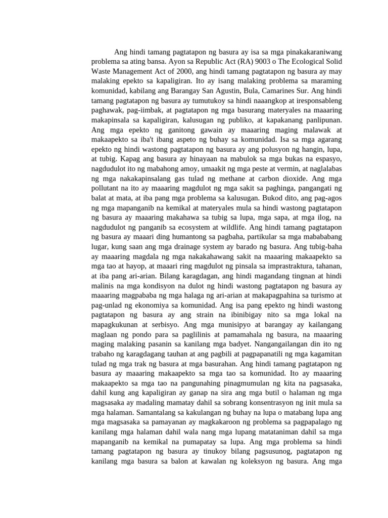 Abstrak Sa Filipino | PDF