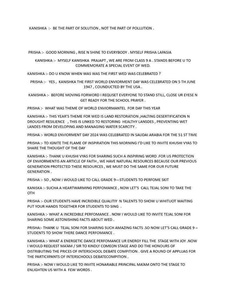 Assembly Anchoring by Prisha, Kanishka | PDF | Natural Environment