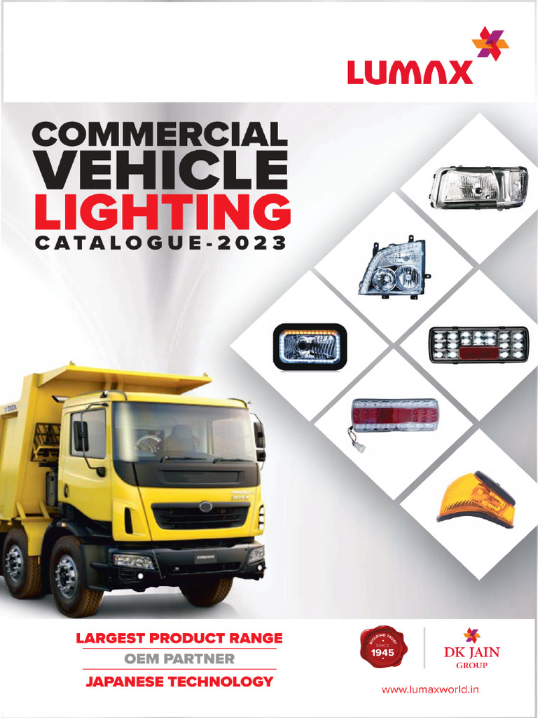 Lumax CV Lighting Catalog Jan 23 | PDF | Automotive Industry ...