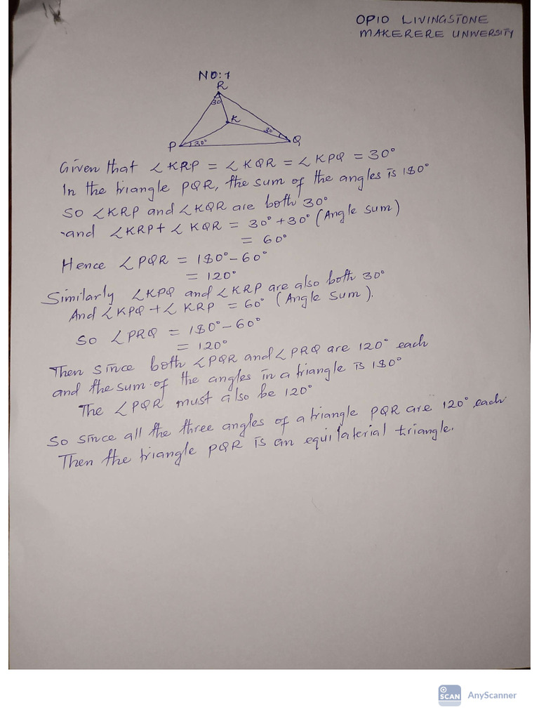 Understanding Angle A Level Mathematics | PDF
