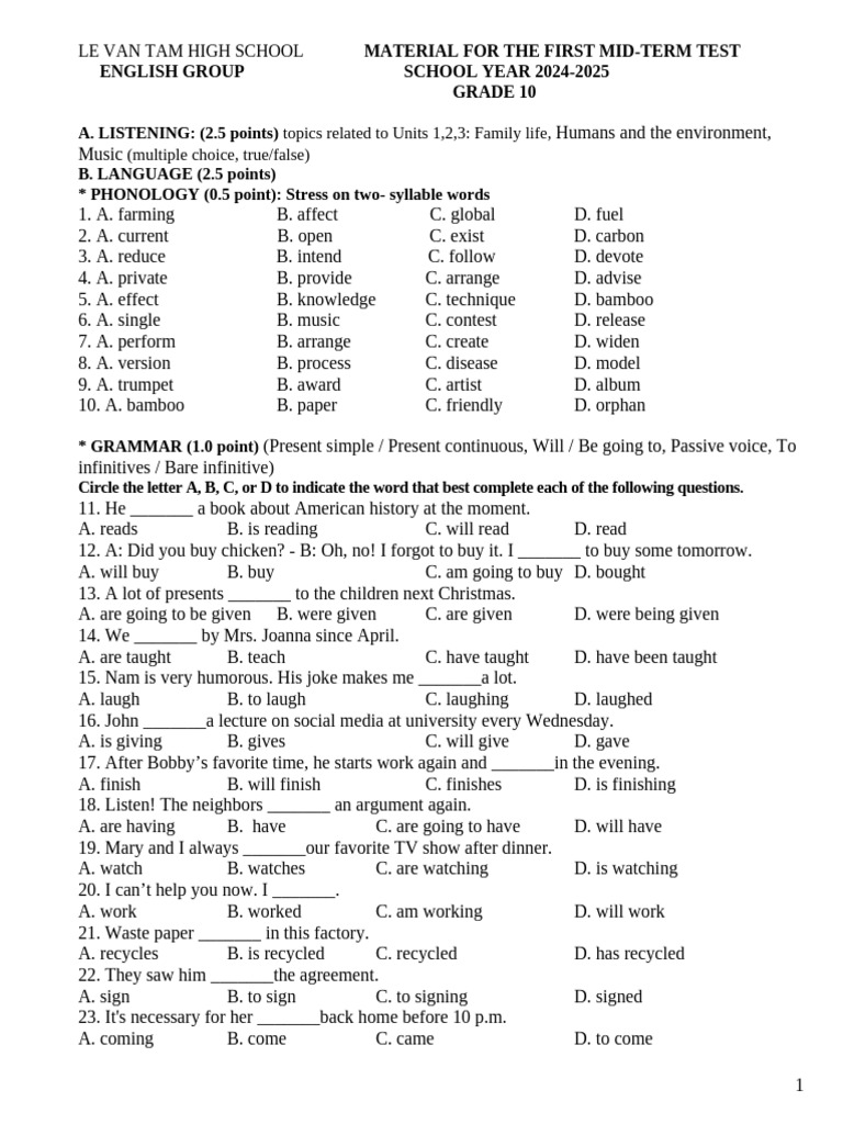 STS MATERIAL FOR mid-TERM TEST 1-E10 | PDF | Marriage | Divorce