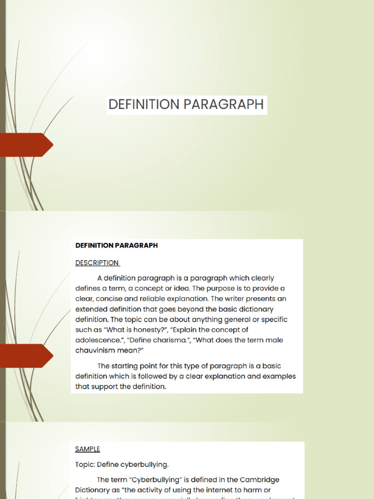 Definition Paragraph & Essay | PDF | Intelligence | Emotional Intelligence