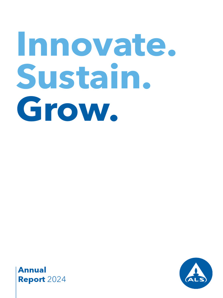 ALS Limited Annual Report 2024 | PDF | Dividend | Net Income