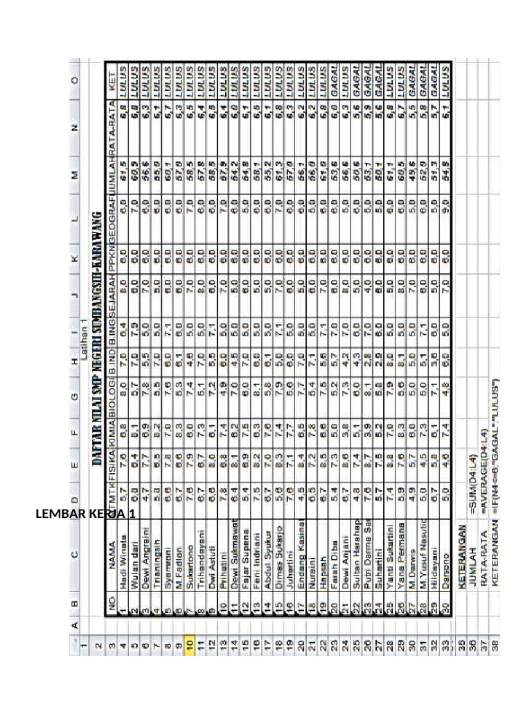 Contoh Modul Microsoft Excel Pdf