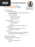 English Learning Roadmap for All Levels | PDF