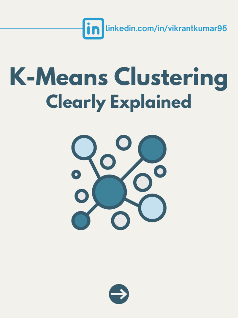 K-Means Clustering Clearly Explained | PDF | Cluster Analysis ... K-Means Clustering Clearly Explained | PDF | Cluster Analysis ...
