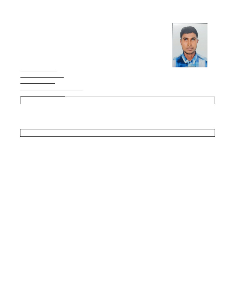 Mamun CV | PDF