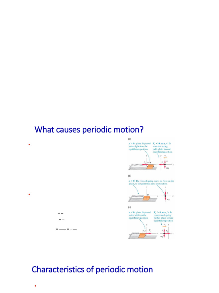 Simple Harmonic Motion | PDF | Oscillation | Quantity
