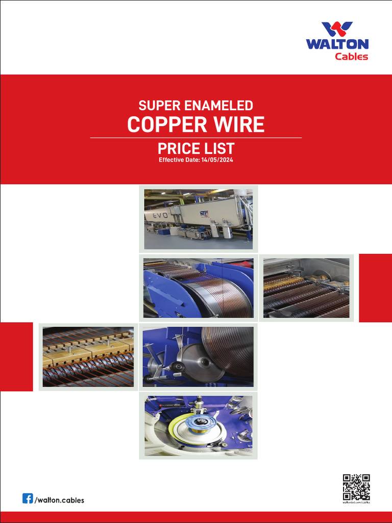 Super Enameled Copper Wire Price List | PDF | Manufactured Goods ...