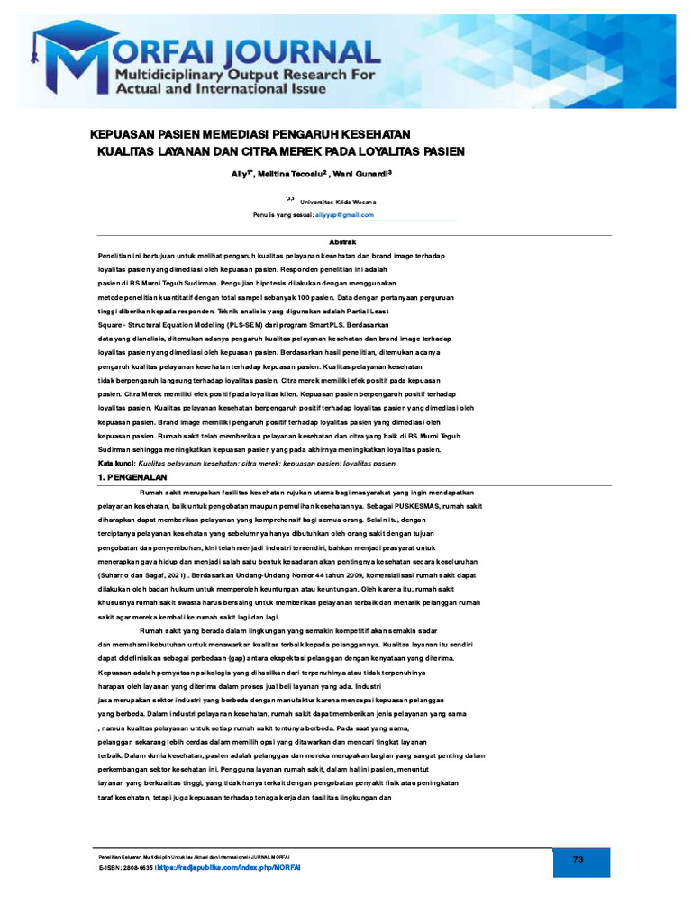 Morfai Journal (Translate) | PDF