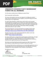 MK Registration Form | PDF