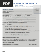 2026 ASA Licence Application Form | PDF
