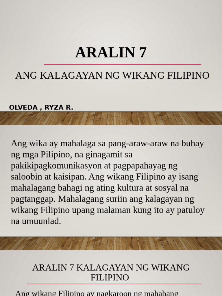 Filipino 101 | PDF