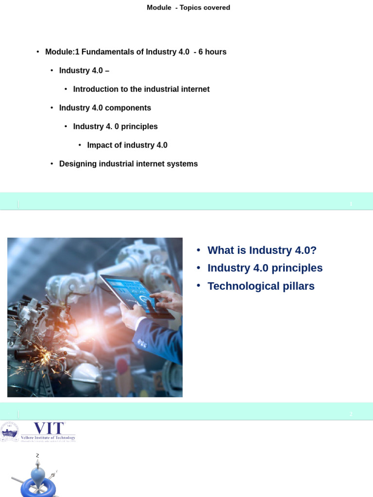 Industry 4.0 Components 1 | PDF | Internet Of Things | Computing