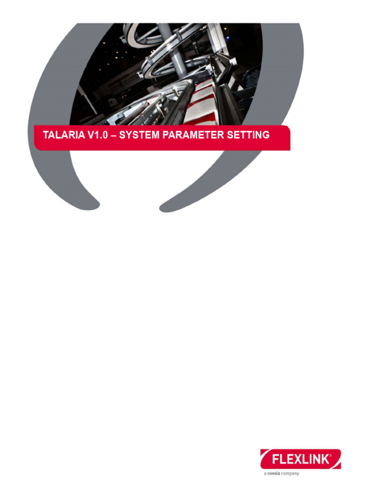 FlexLink Hermes-Talaria SystemParameter Setting Guide | PDF | Internet ...