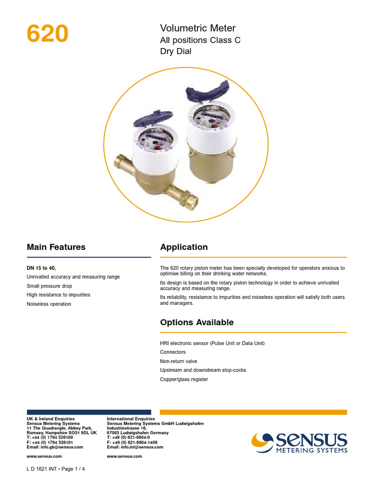 Water Meter for Utility Operators | PDF | Flow Measurement | Metrology