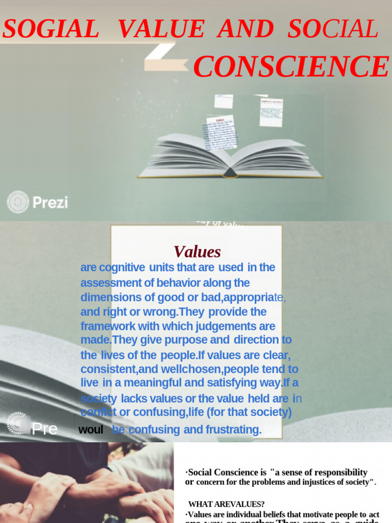 Social Values(Ocr) | PDF | Conscience | Behavior