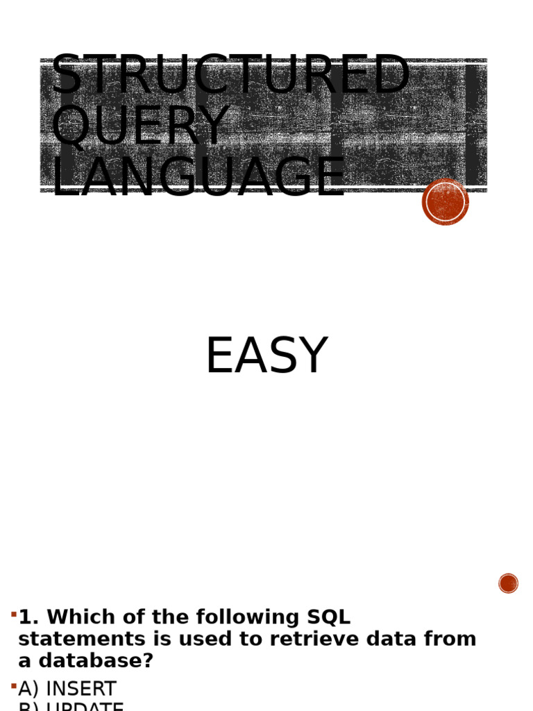 Structured-Query-Language | PDF | Table (Database) | Sql Structured-Query-Language | PDF | Table (Database) | Sql