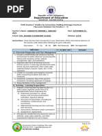 GIYA Teachers Classroom Visitation Tool G1 3 | PDF | Learning ...