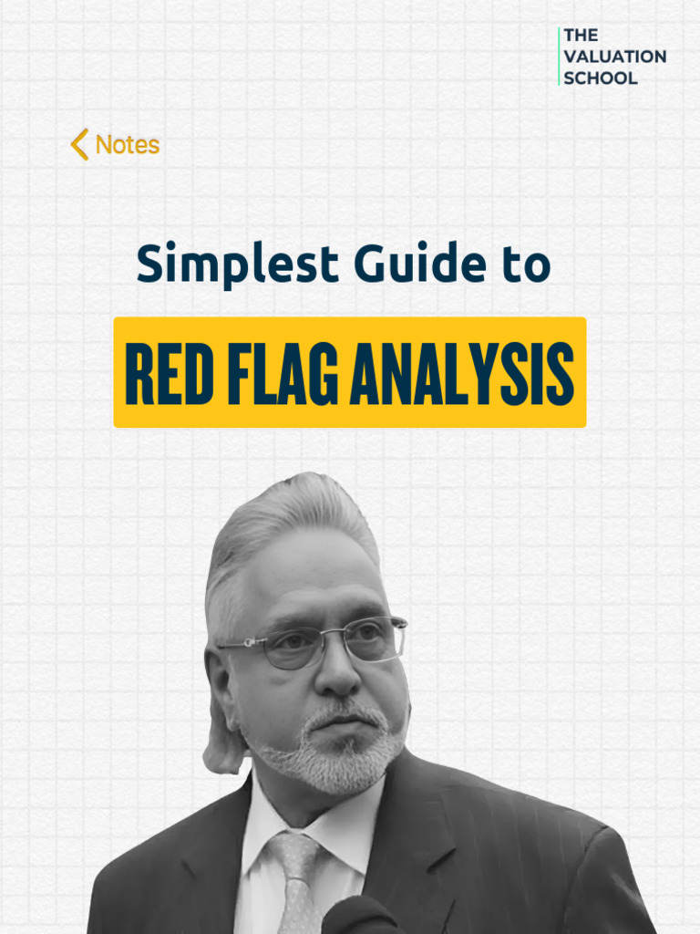 Red Flag Analysis! | PDF | Stocks | Risk
