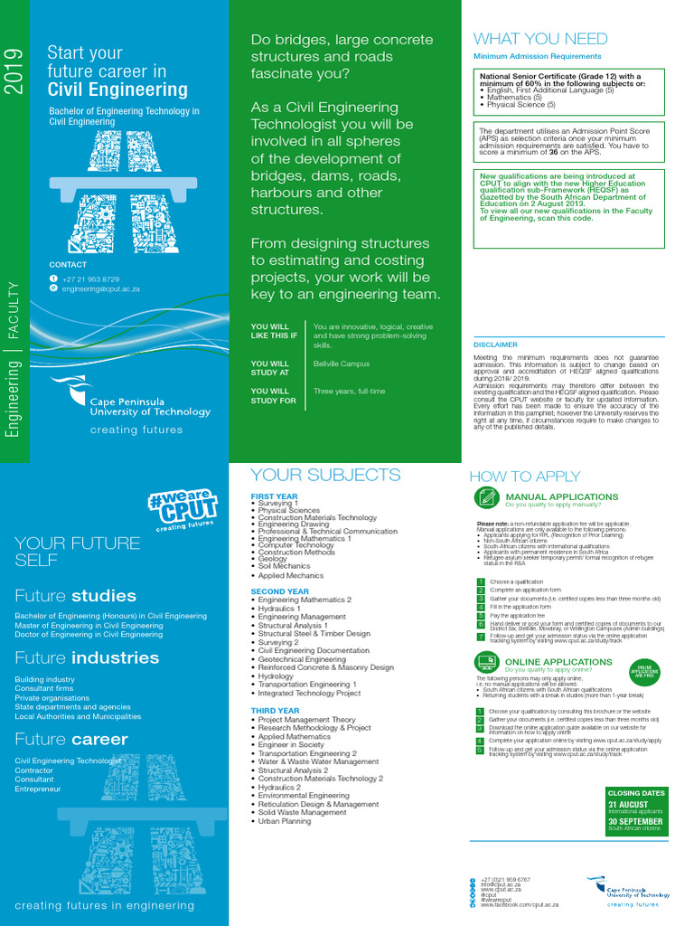 Civil Engineering Application Guide | PDF | Civil Engineering | Engineering