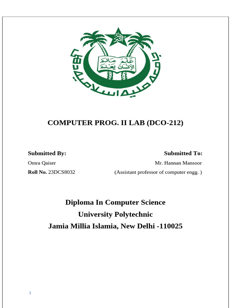 C++ Programming Lab Assignments Guide | PDF | C++ | Namespace