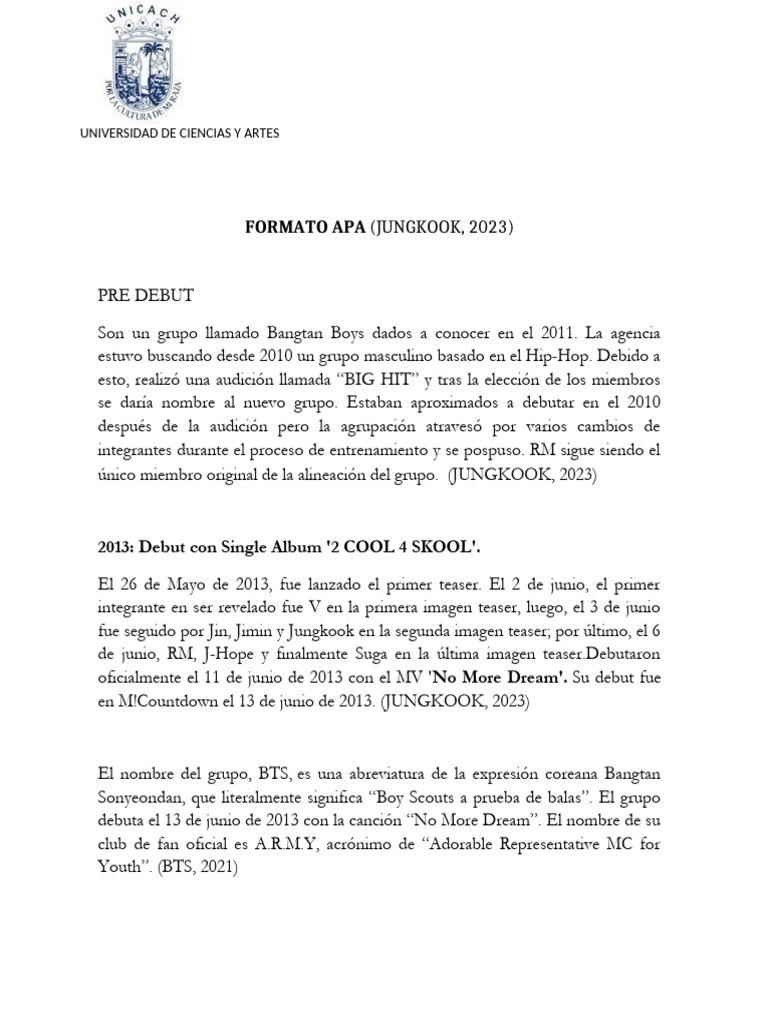 FORMATO APA Ejemplo | PDF