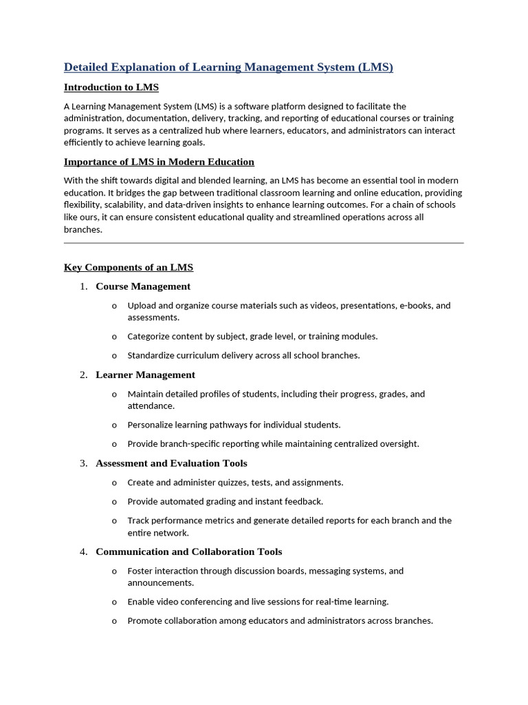 LMS | PDF | Learning | Human Communication