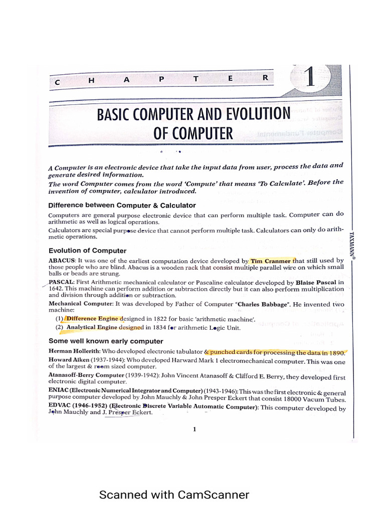 Taxman Computer (1) | PDF