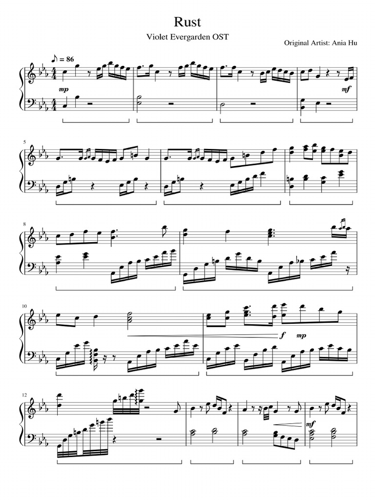 Violet Evergarden - Rust | PDF