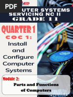 Parts of Computer Identification Worksheet | PDF | Games & Activities