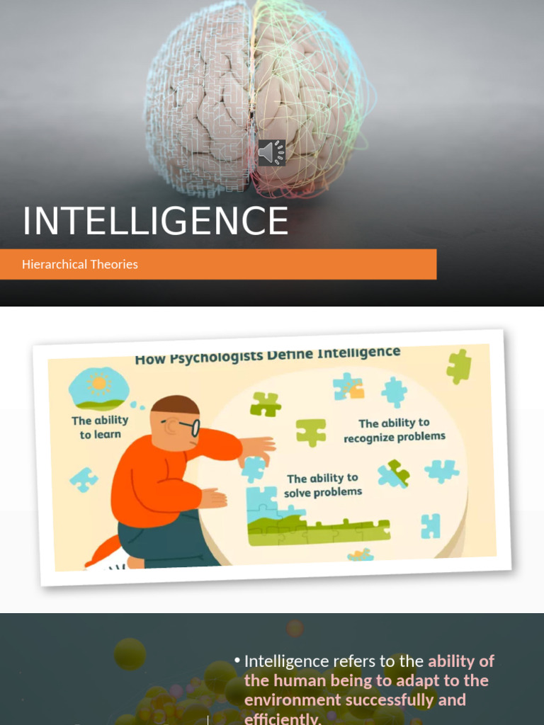 Hierarchical theories of Intelligence | PDF | Intelligence | Cognition