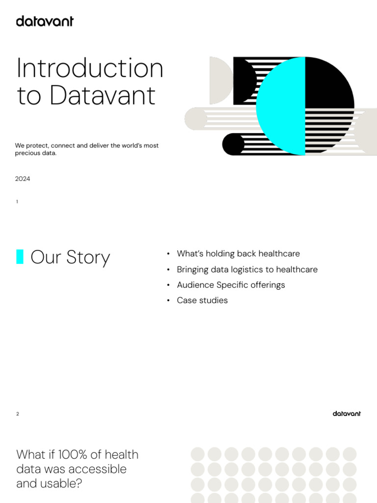 Introduction To Datavant | PDF | Electronic Health Record | Health Care