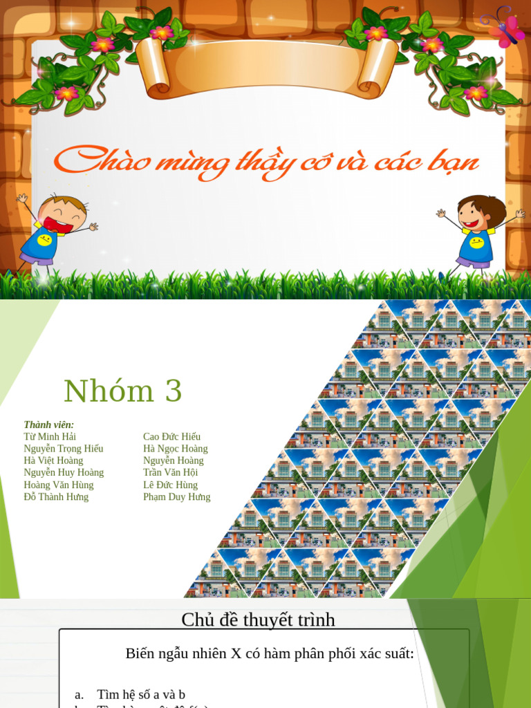 Slide TT Nhóm 3 XSTK | PDF