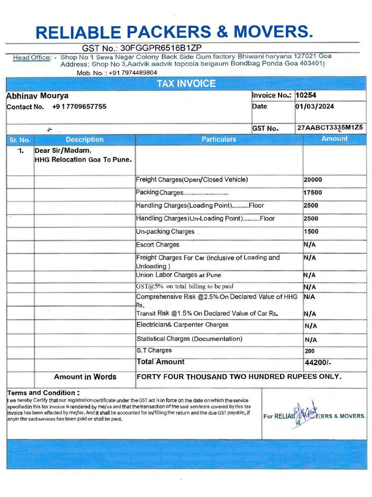 Invoice PDF - Page-0001 | PDF