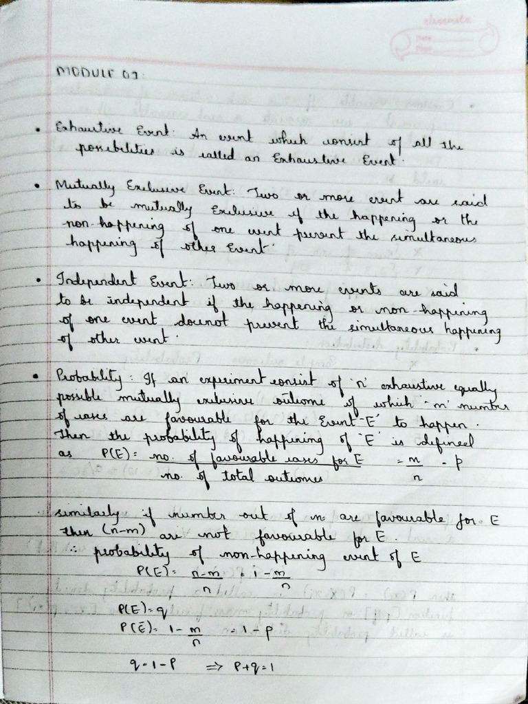 BCS301 Module 1 | PDF