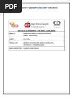 Concreting Method Statement Guide | PDF | Concrete | Building Engineering