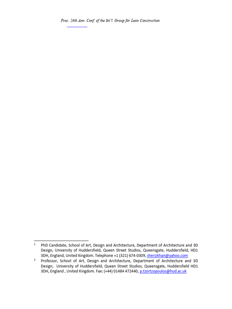 Khan and Tzortzopoulos 2016 - A Framework for Evaluating an Action ... Khan and Tzortzopoulos 2016 - A Framework for Evaluating an Action ...