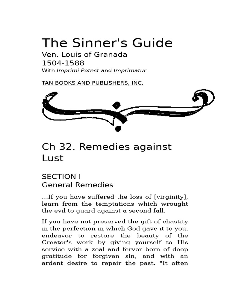 The Sinner | PDF | Virtue | Lust