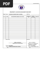 Military Hand Receipt Form | PDF