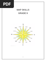 Geography Mapwork Notes Final | PDF | Compass | Geographic Information ...
