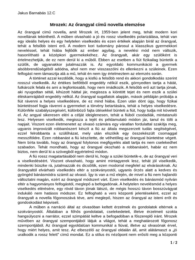Mrozek Pdf
