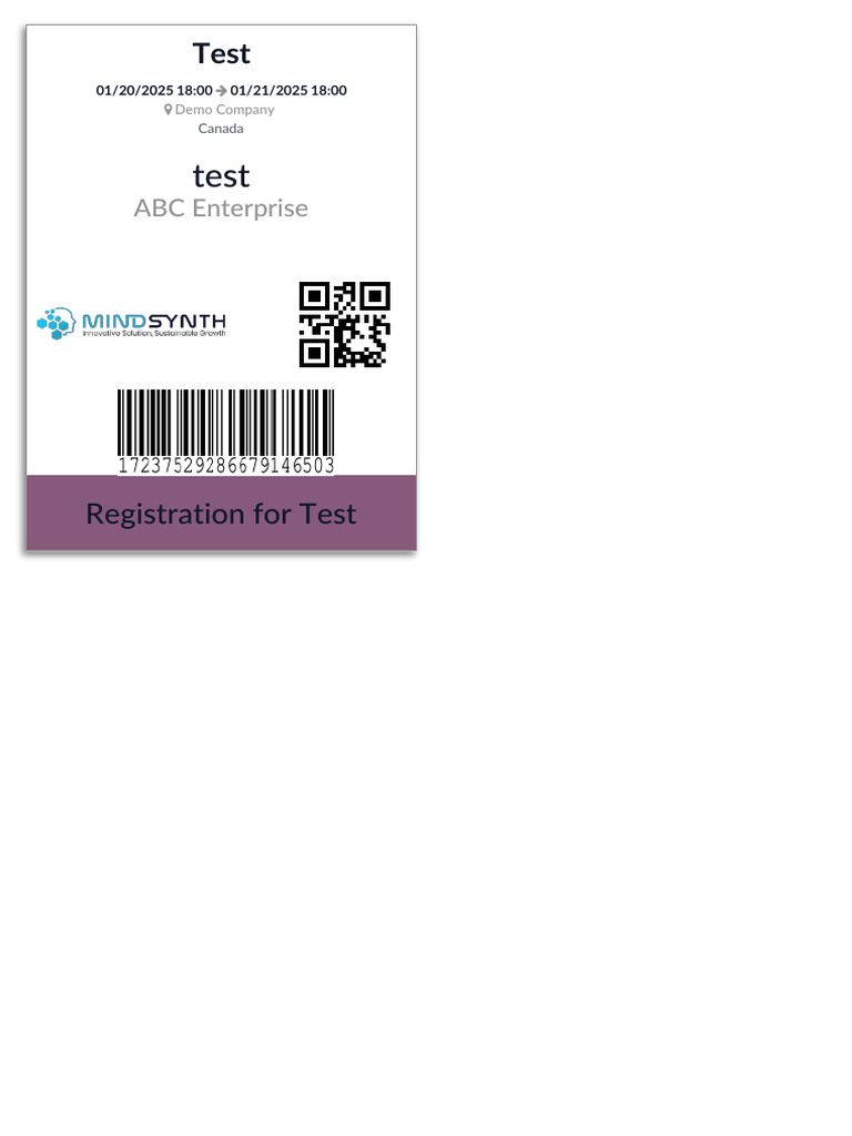 Badge - Test - Test | PDF