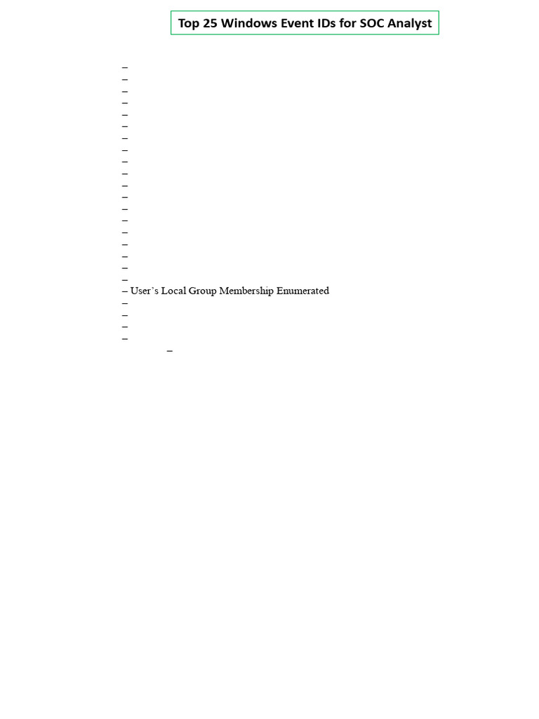 Soc Use Cases Pdf Login Security