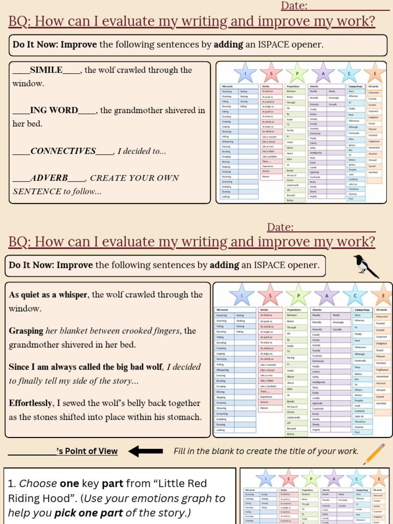Continuation of Writing Practise and Edits | PDF