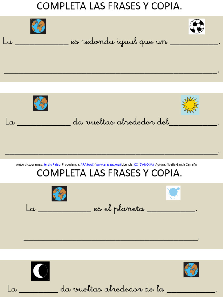 Actividades educativas sobre la Tierra y el Sol | PDF | Planetas | Cielo