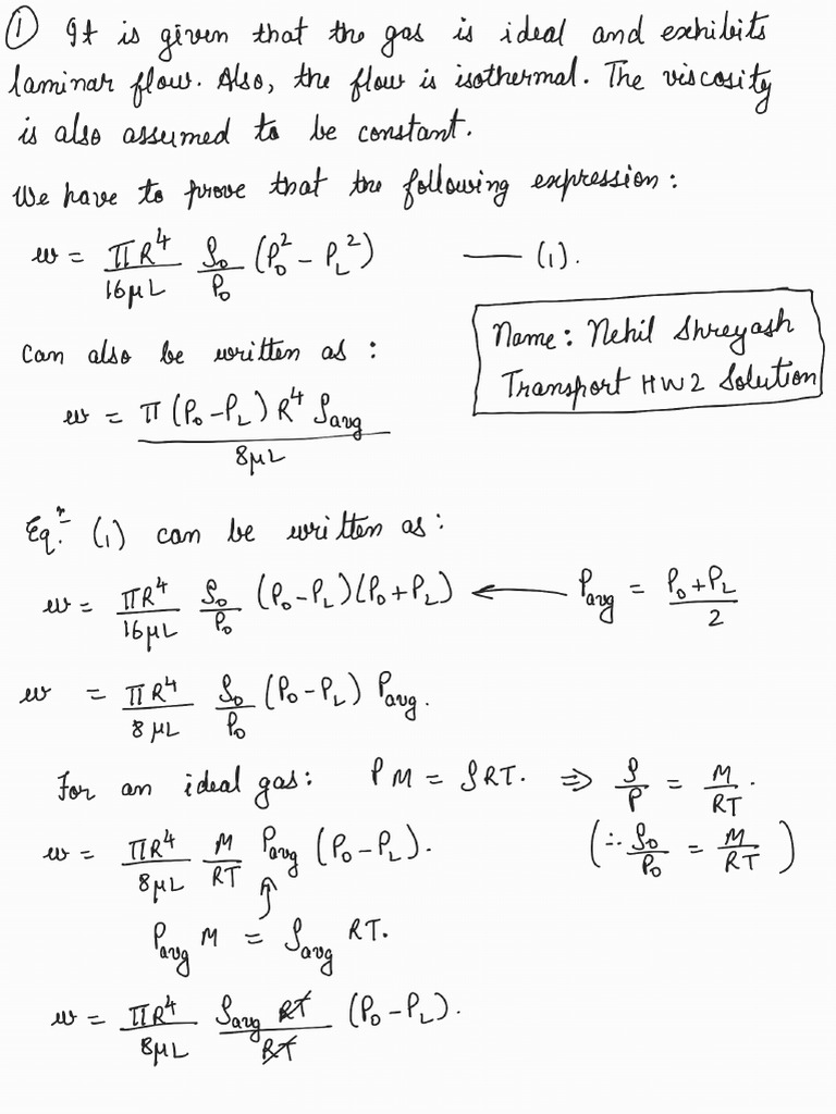 Transport - Assignment - Solution 2 | PDF