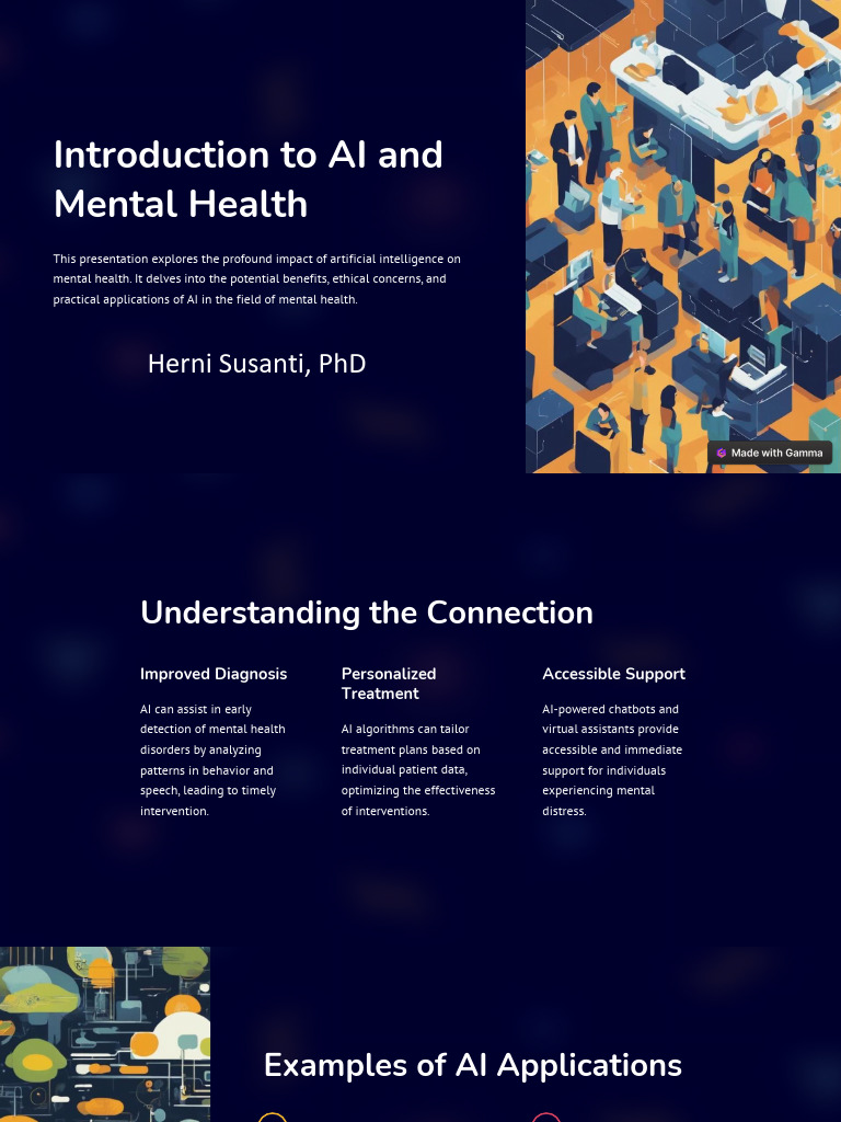 Introduction To AI and Mental Health HS | PDF | Artificial Intelligence ...
