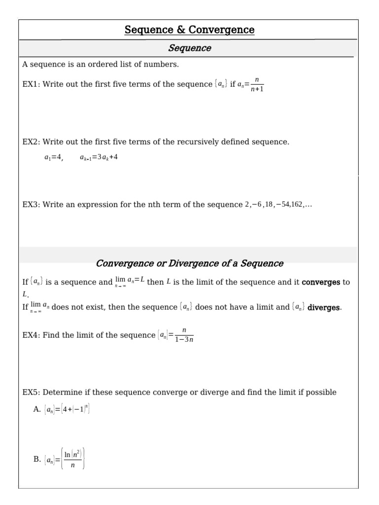 Sequence | PDF