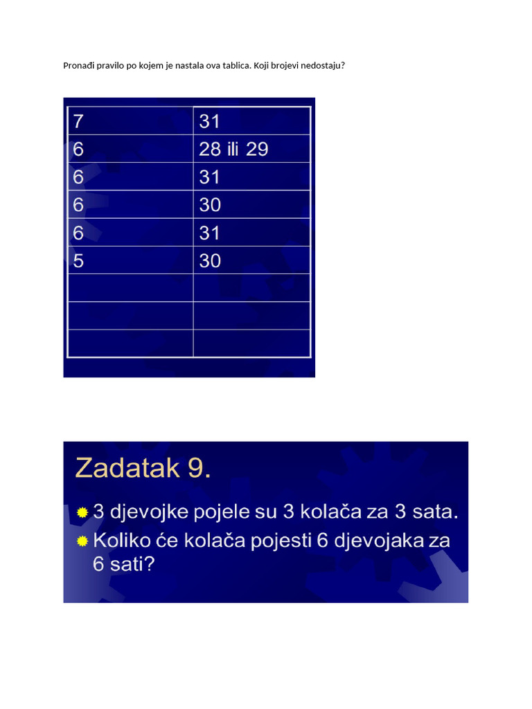 Logički Zadatci | PDF